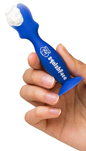 Squishface Wrinkle Paste & Flexible Silicone Dog Wrinkle Cream Applicator Bundle - Softer, Cleaner Way to Apply Wrinkle Paste to Your Dog's Face - Great for All Breeds!