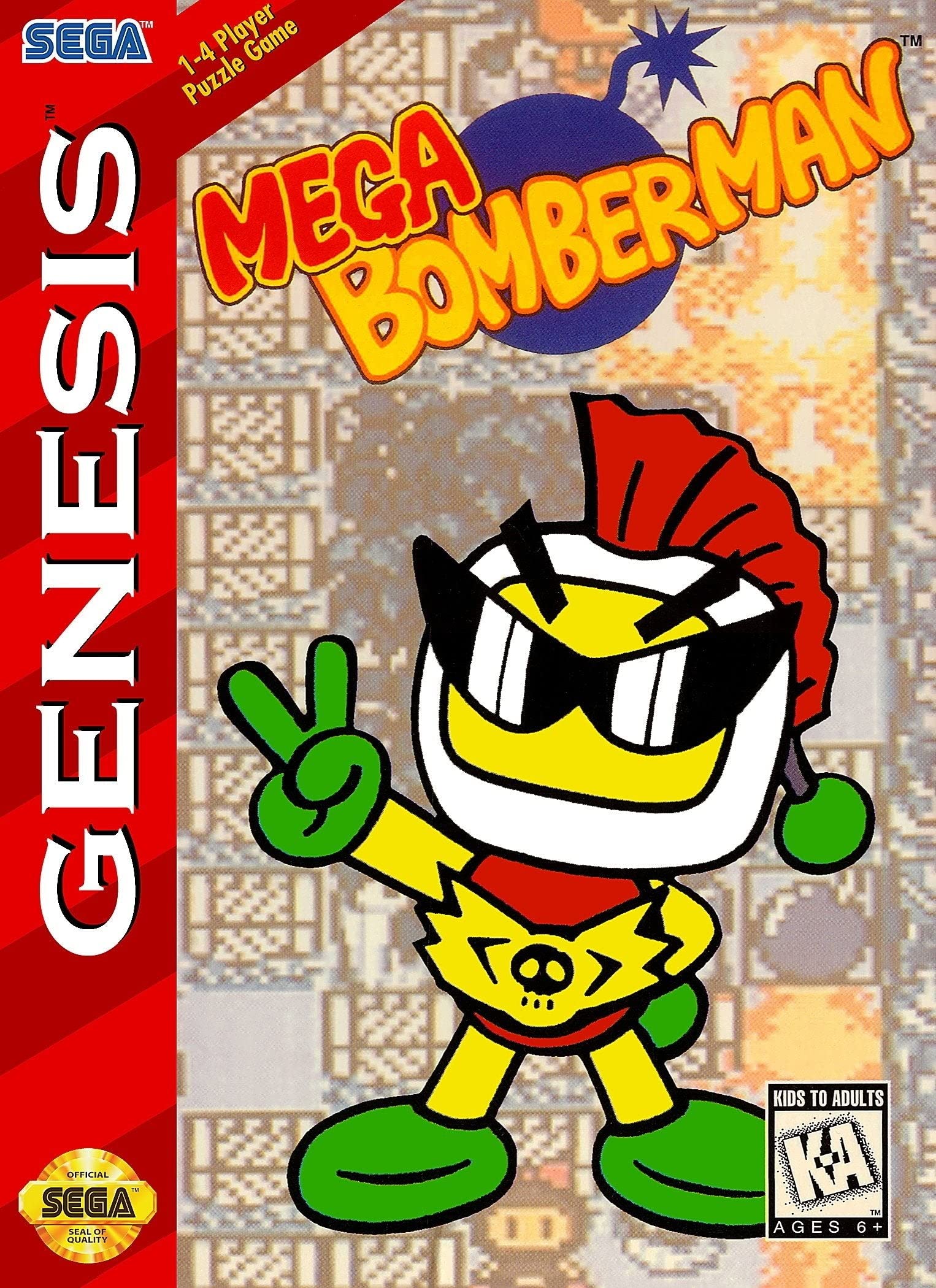 Mega Bomberman - Sega Genesis