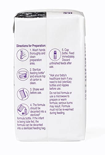 Nutricia Fortini Infant Formula - Milk-Based, Energy-and Nutrient-dense Baby Formula with Iron - 4 Fl Oz Carton (Case of 30)