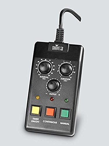 CHAUVET DJ FC-T Wired Vertical Fog Machine Timer Remote Control | Fog Machines,BLACK
