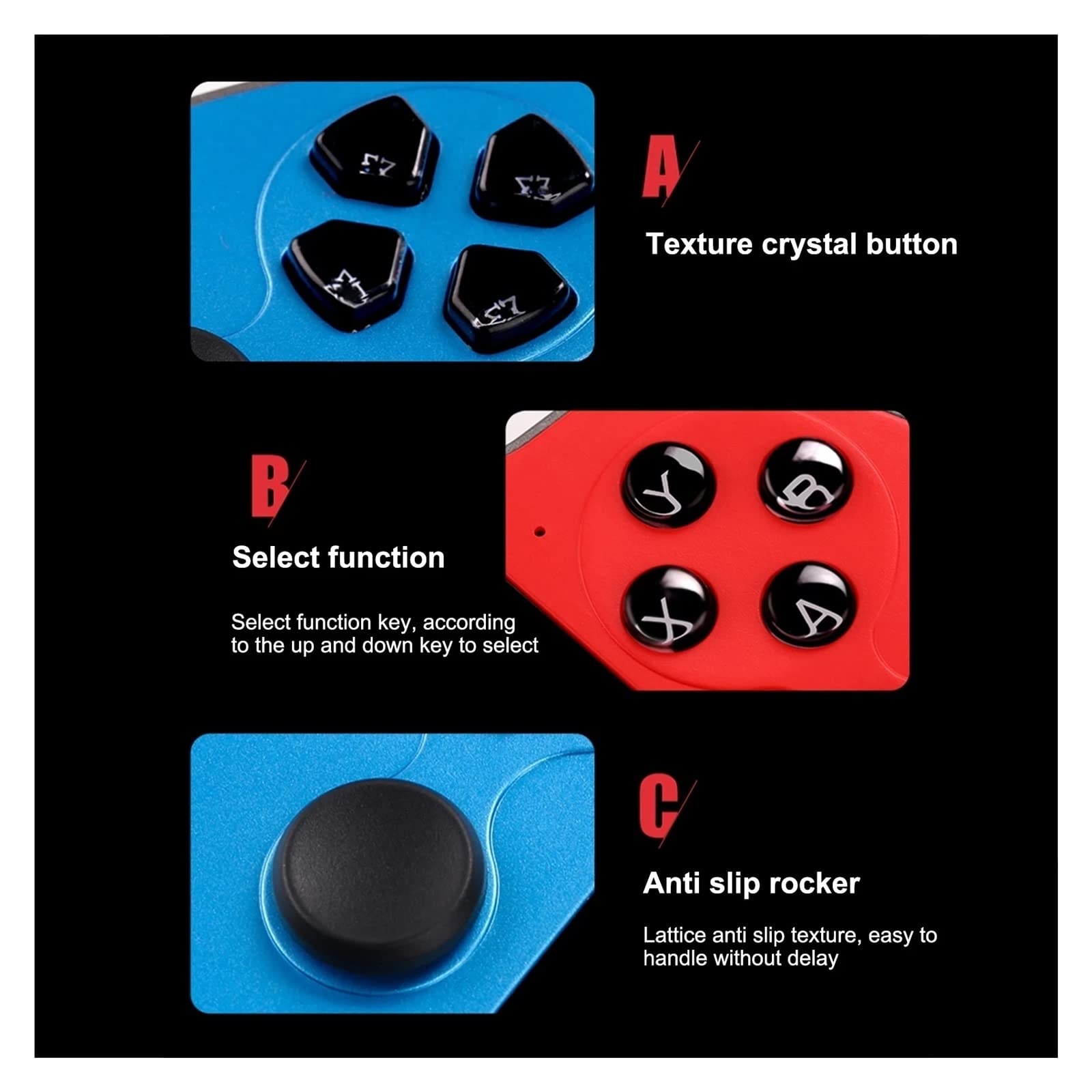 DEFLAB Game Machine X12 Plus 7-inch Retro Handheld Game Console, Portable Mp5, Nostalgic Arcade Game Console, Dual Video Games, Support/Gba/NES/MD/Smc/SFC Games Handheld Game Machine