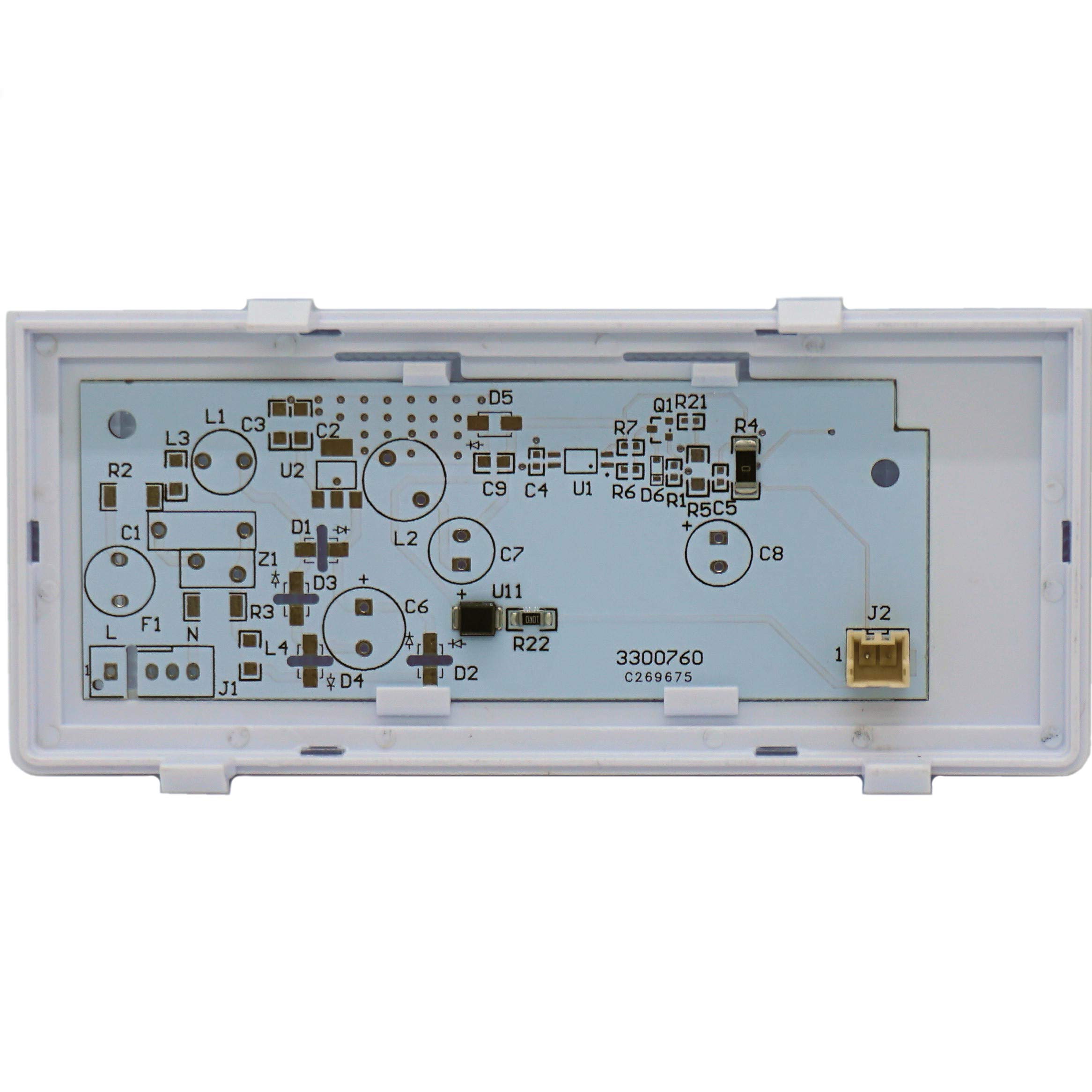 Choice Manufactured Parts Refrigerator LED Module for Whirlpool, Sears, AP6230899, PS12070918, W11104452