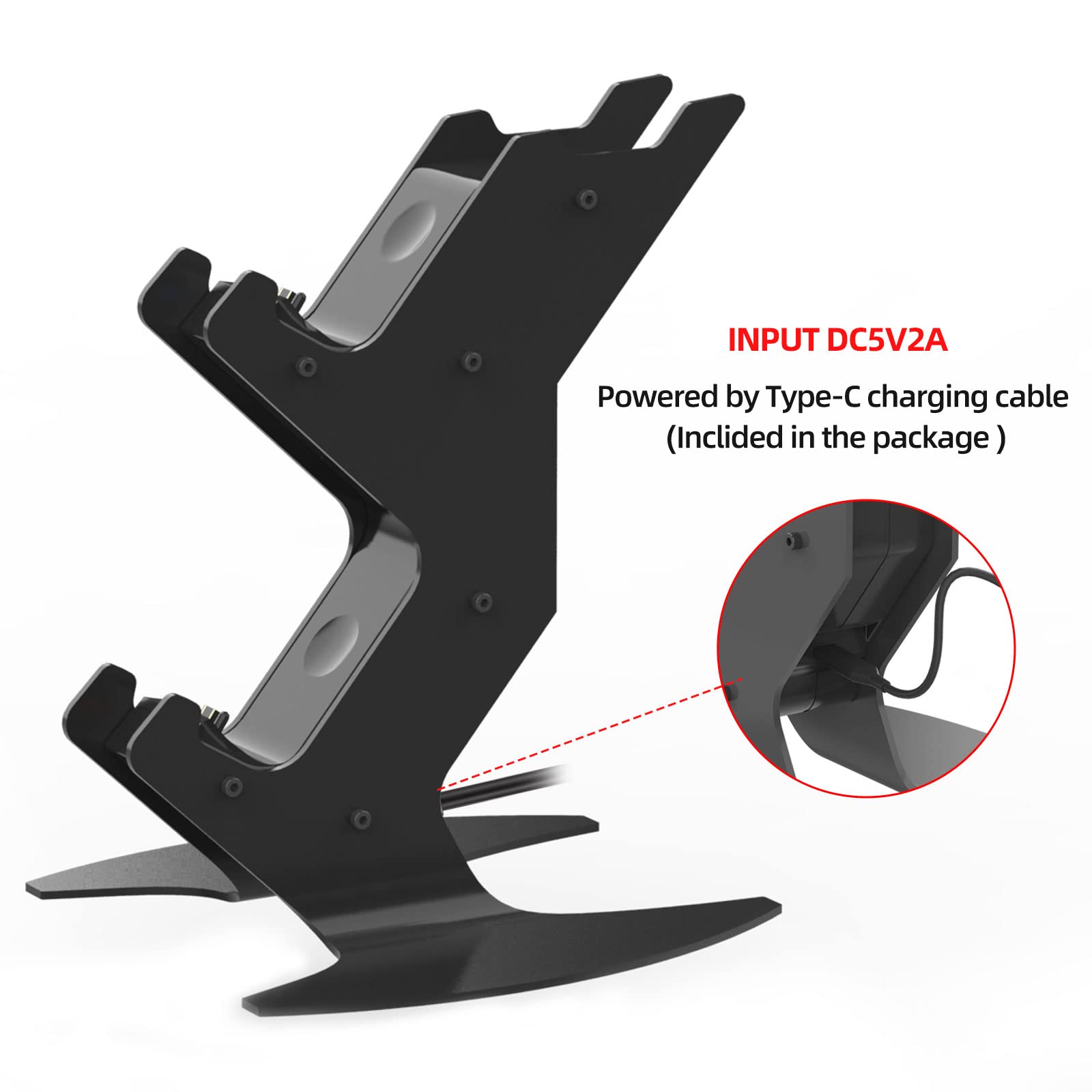Controller Holder, Game Controller Stand Holder - Gaming Headset Stand Mount Hanger for Xbox 360, Xbox One, Xbox Series X S, Nintendo Switch, PS5, PS4 Controllers