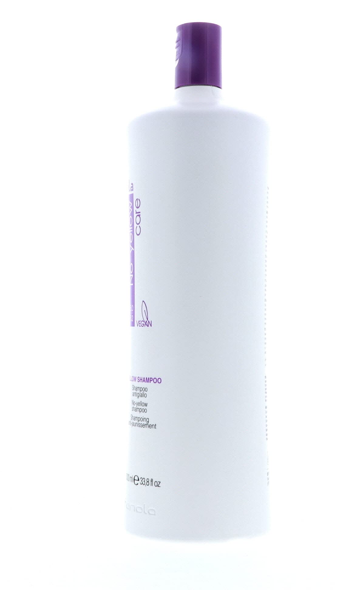No Yellow Shampoo Large 1000ml Bottle 33.8 Fl Oz (Pack of 2)