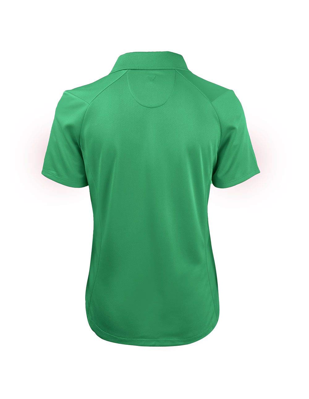Callaway Women's Solid Short Sleeve Golf Polo Shirt With Swing Tech And Opti-Dri Technology, Stretch, Recycled Fabric (Sizes Xs-Xxl), Golf Green, X-Small