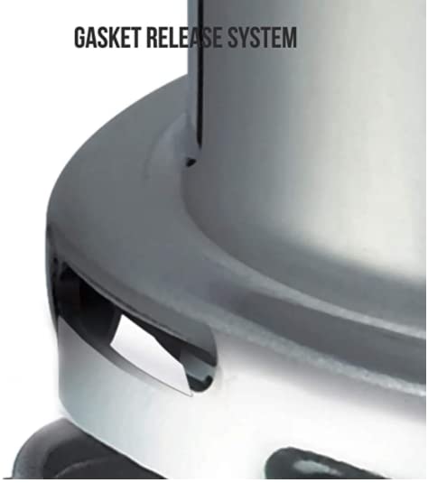 Prestige Popular Aluminium Pressure Cooker Silver 3 Litres