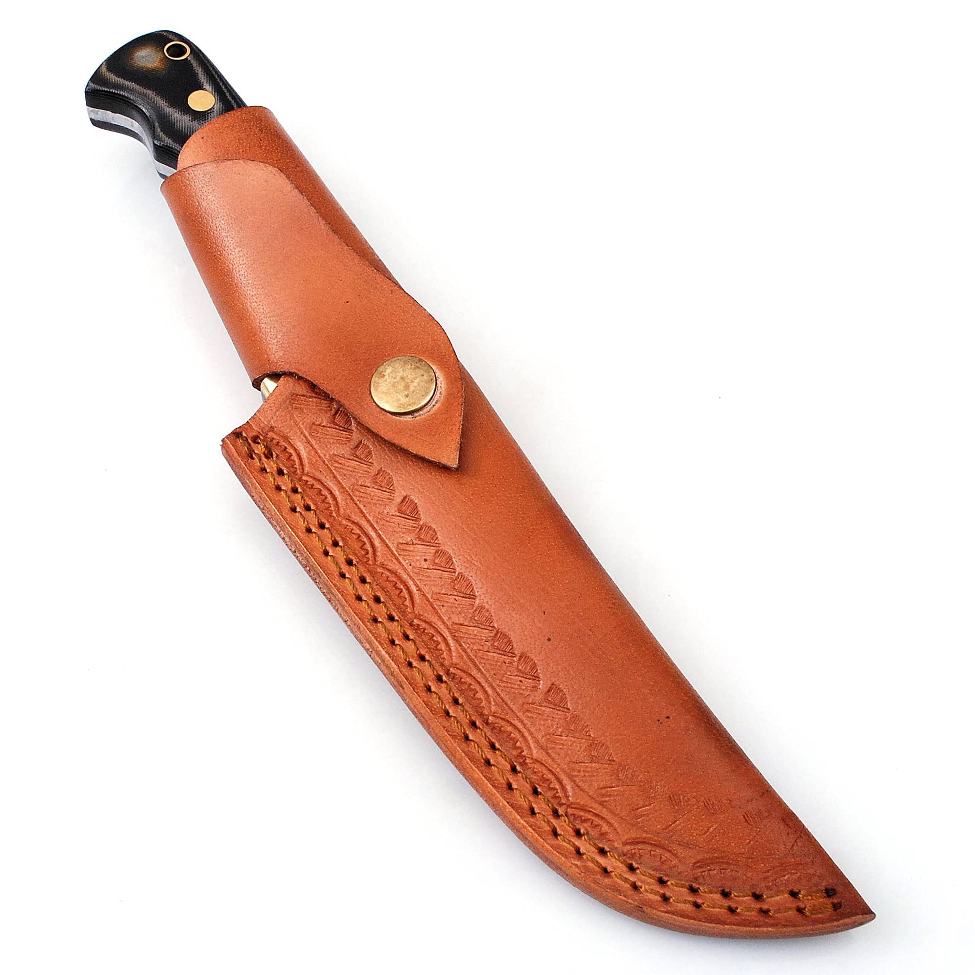 ColdLand Knives Damascus Hunting Knife One-of-a-Kind 10.00 inches Custom Handmade by ColdLand IRH61