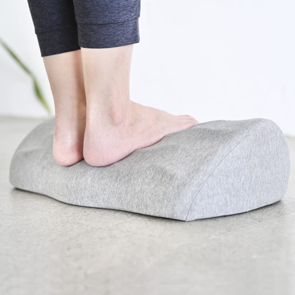 Cushion Lab Hip & Leg Pressure Relief Bundle - Transform Any Home/Office Chair or Recliner into The Most Comfortable Seat in The House - Grey Set