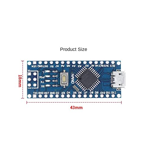 Erhai 328P Development Board ATMEGA328P MCU Improved Version C Programming Board (Type-C)