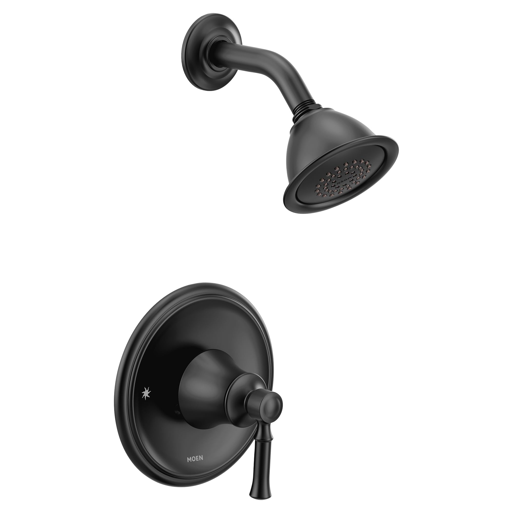 Moen T2182BL Dartmoor Posi-Temp Bathroom Tub Faucet Trim Only Kit, Matte Black
