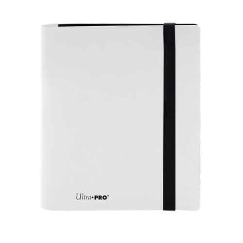 Ultra Pro E-15375 Eclipse 4 Pocket Pro Binder-Arctic White