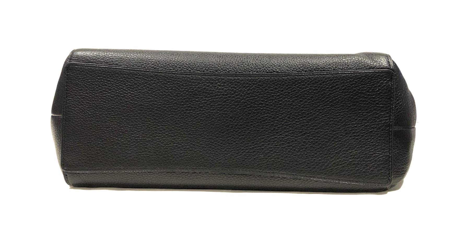 Coach Pebble Leather Shoulder Bag Taupe