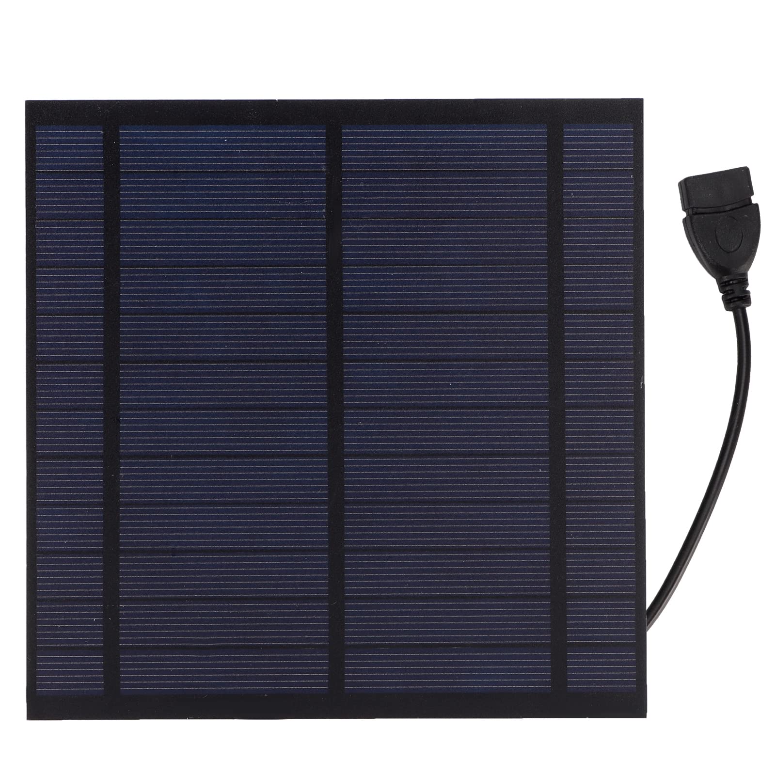 Ejoyous Solar Panel, 5W Solar Powered Fan Mini Cooling Exhaust Fan Photovoltaic Solar Panel Fan Set for Greenhouse Home Chicken House Cooling