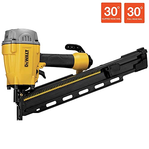 DEWALT DWF83PL 21 Degree Plastic Round Head Framing Nailer Pneumatic