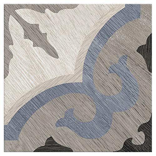Castaic Briar Blue 2 in. x 4 in. Matte Porcelain Tile Sample