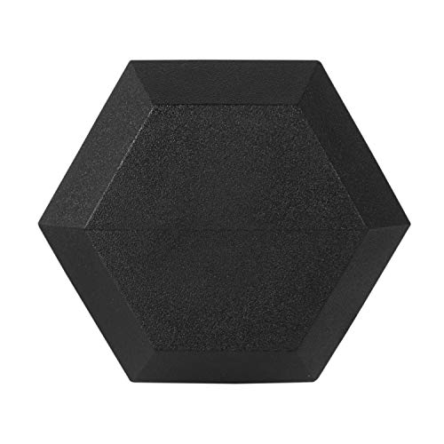 CAP Barbell Coated Dumbbell Weights with Padded Grip, 25-Pound