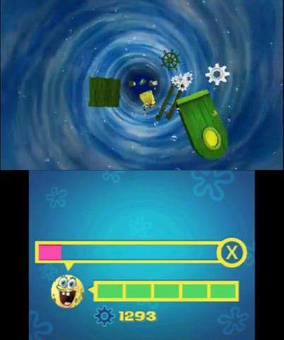 Spongebob Squarepants Plankton's Robotic Revenge for 3DS Nintendo