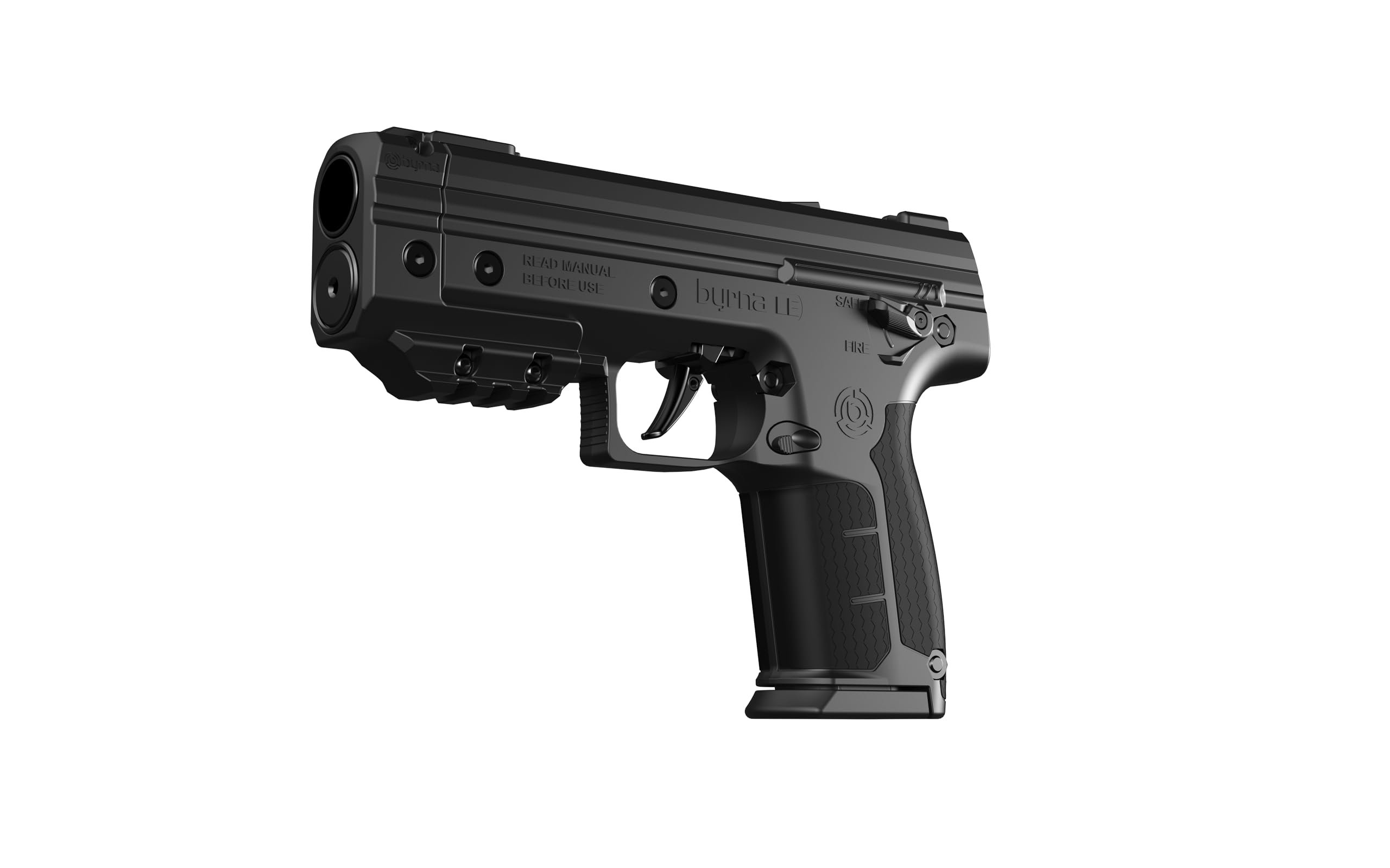 Byrna LE - Pepper Ultimate Bundle | Pepper Projectile Launcher | Less-Lethal Self-Defense & Home Defense Device (Black)