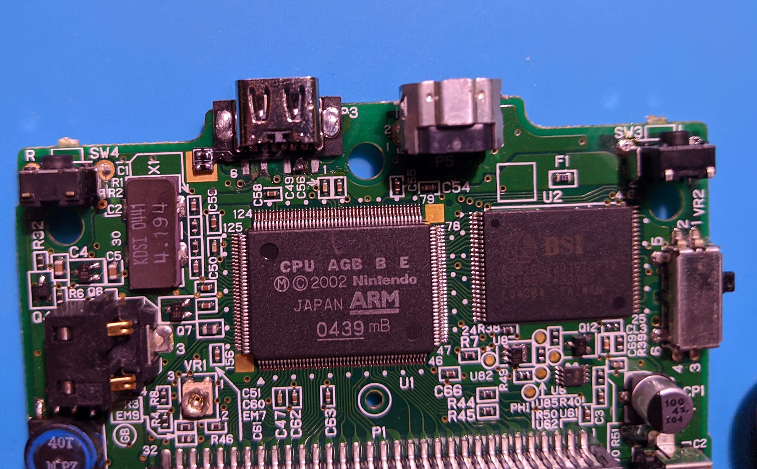 USB-C Mod for Game Boy Advance SP