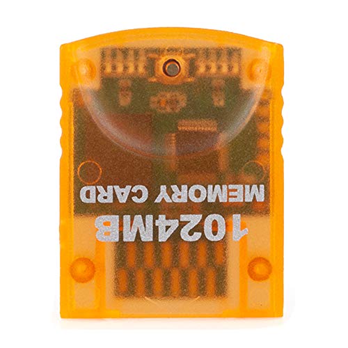 RGEEK 1024MB(16344 Blocks) High Speed Game Memory Card Compatible for Nintendo Gamecube and Wii Console