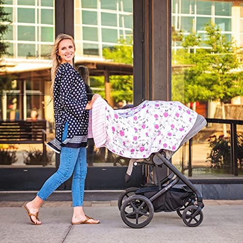 Stephen Joseph, Muslin Stroller Blanket, Unicorn