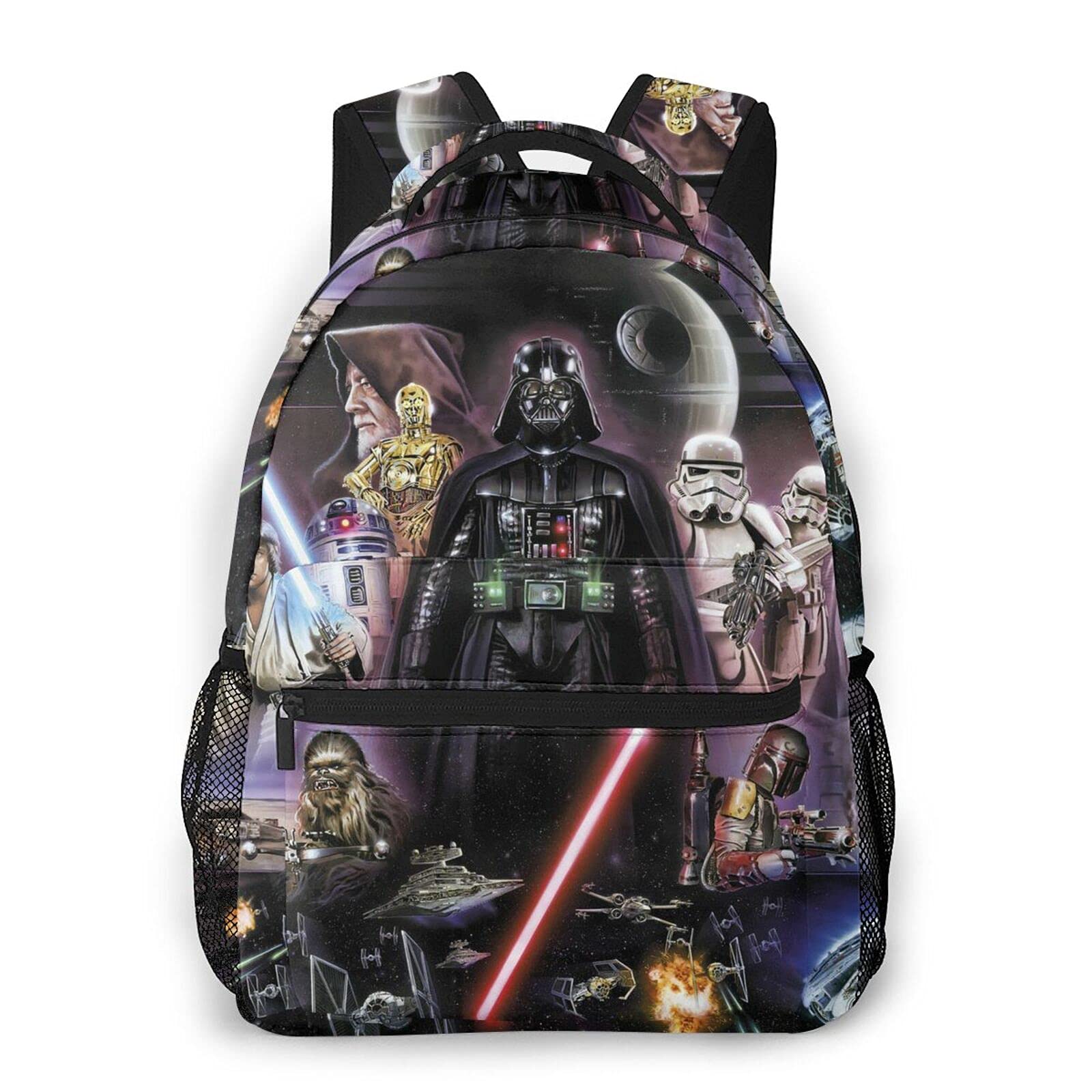 Casual Backpack Durable Water Resistant Bookbag For Teens