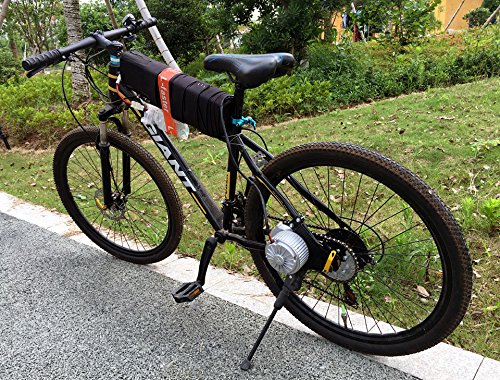 L-faster 250W Electric Conversion Kit for Common Bike Left Chain Drive Customized for Electric Geared Bicycle Derailleur(Twist Kit)
