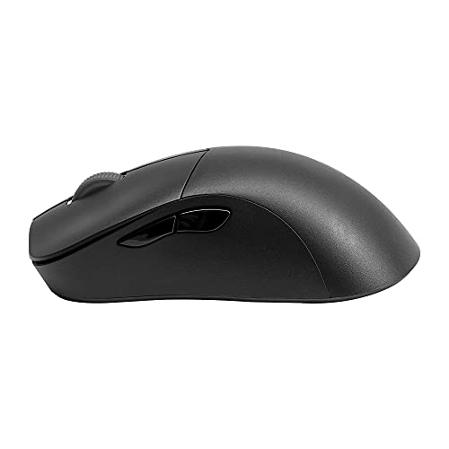 Cooler Master MM731 Wireless Gaming Mouse Black, Adjustable 19,000 DPI, Palm|Claw Grip, 2.4GHz|Bluetooth, PixArt Optical Sensor, Ultraweave Cable, PTFE Feet, RGB Lighting (MM-731-KKOH1)