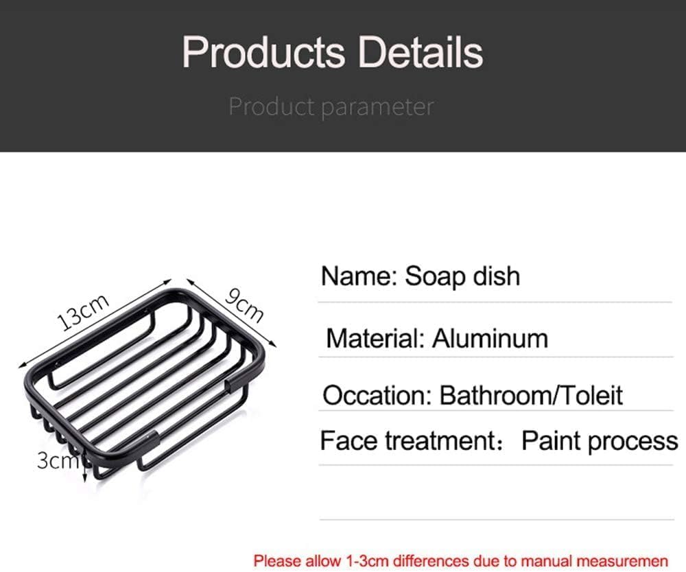 Gold Bar Soap Holder for Shower Wall,Stainless Steel Adhesive Soap Dish for Bathroom,Drill Free Soap Holder Storage Rack Soap Dishes Holders and Dispensers Bathroom Accessories