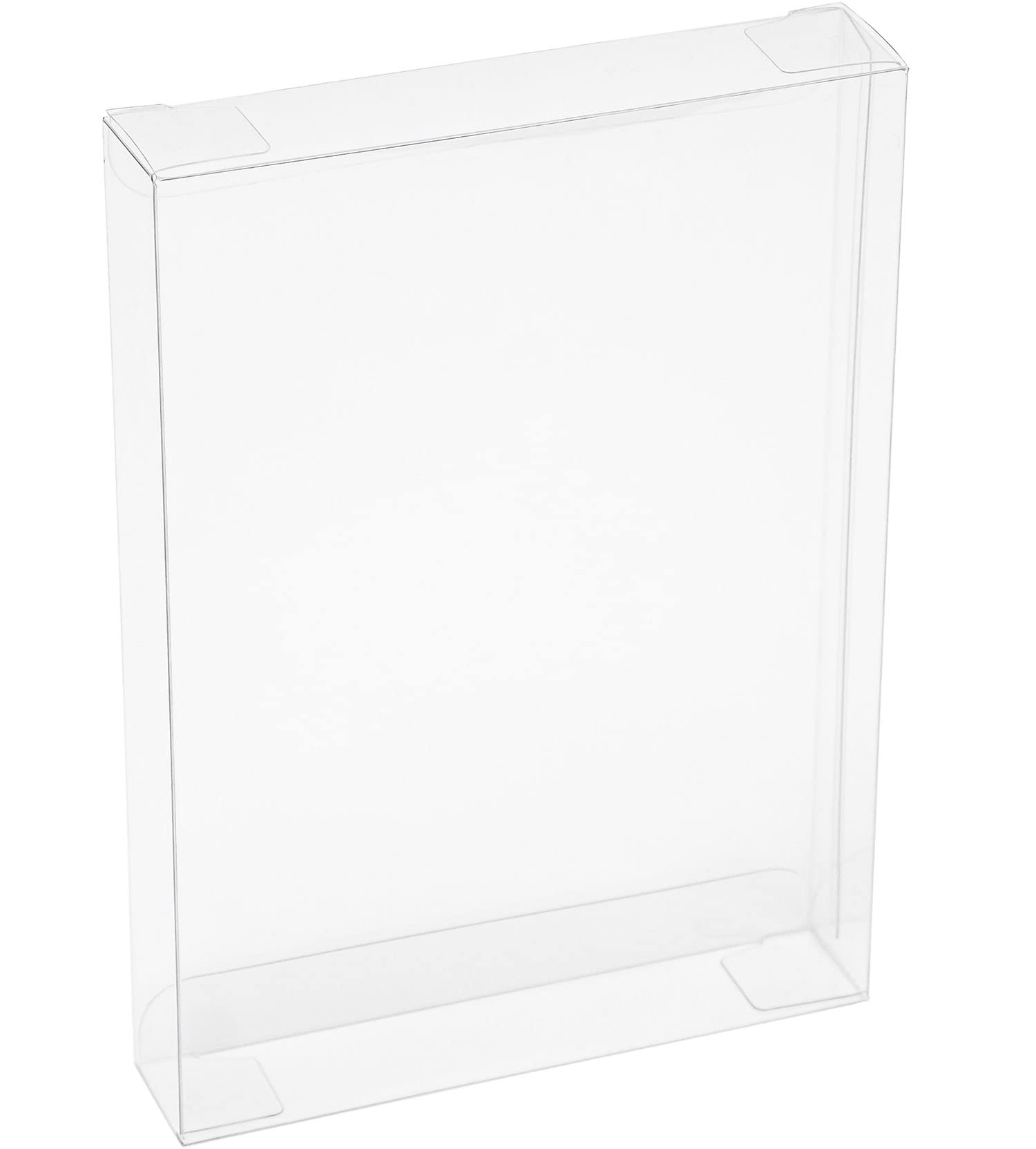Viturio Nintendo NES Game Box Protector Cases (10 Pack) Clear Plastic .35mm