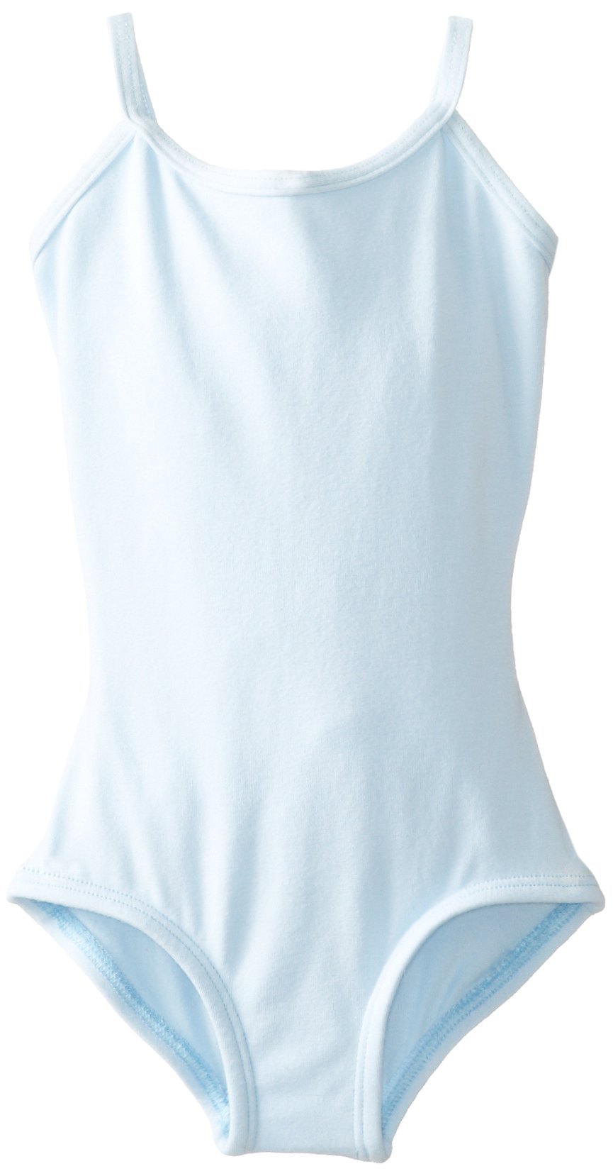 Clementine Little Girls' Thin Strap Leotard, Mulberry, 6X-7