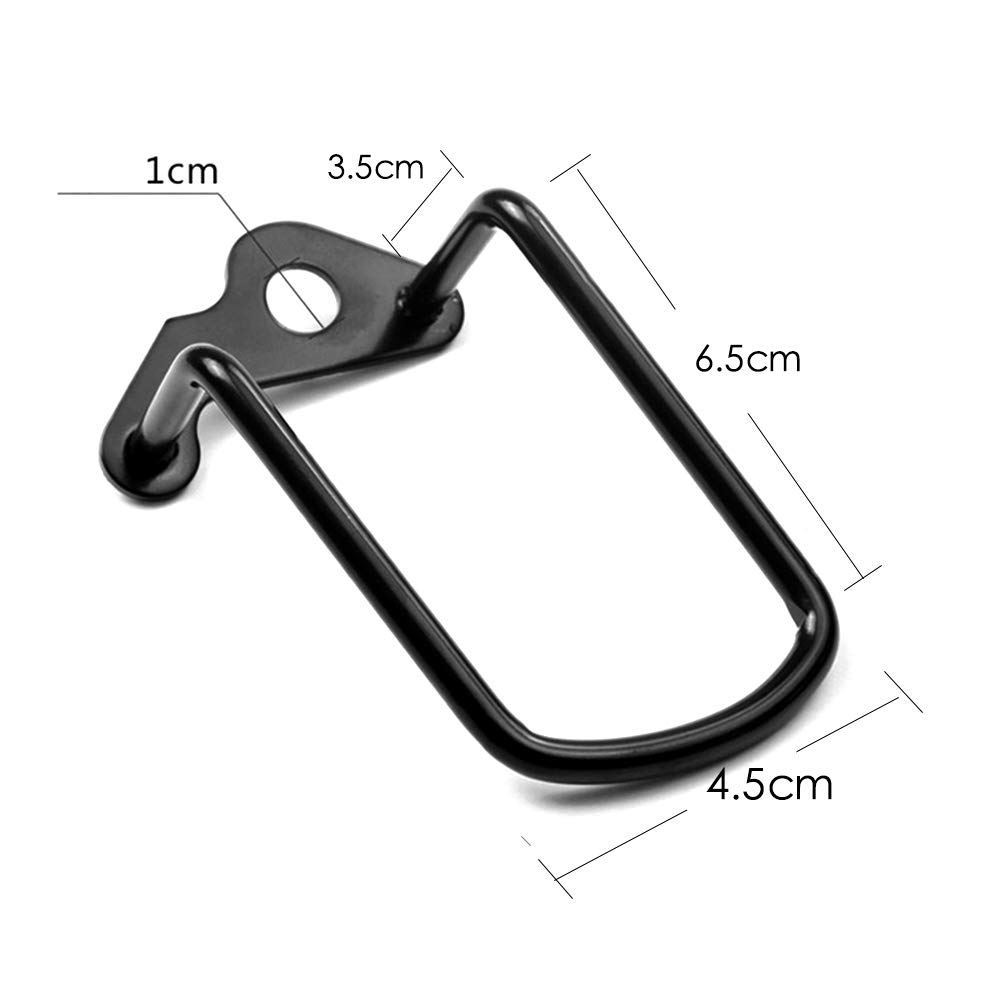 Cayanmydery Black Universal Bike Bicycle Rear Derailleur Guard Rack Protector, Rear Gear Shifter Chain Guard