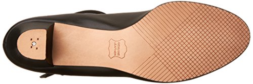 Capezio Women's Jr. Footlight Character Shoe,Black,6.5 M US