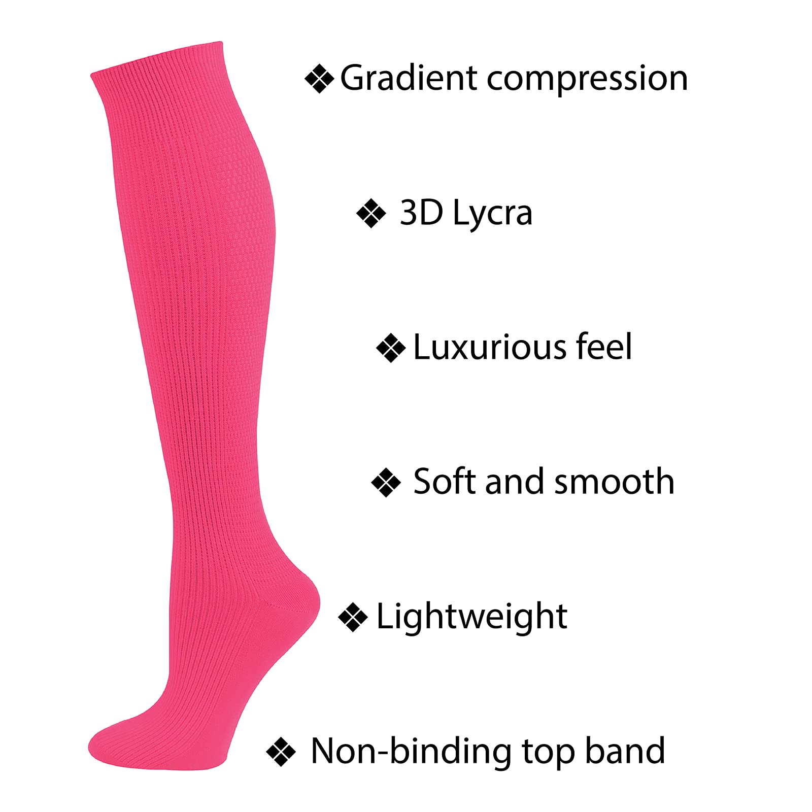Cherokee YTSSOCK1 Women's Support Socks - Girlie Grey