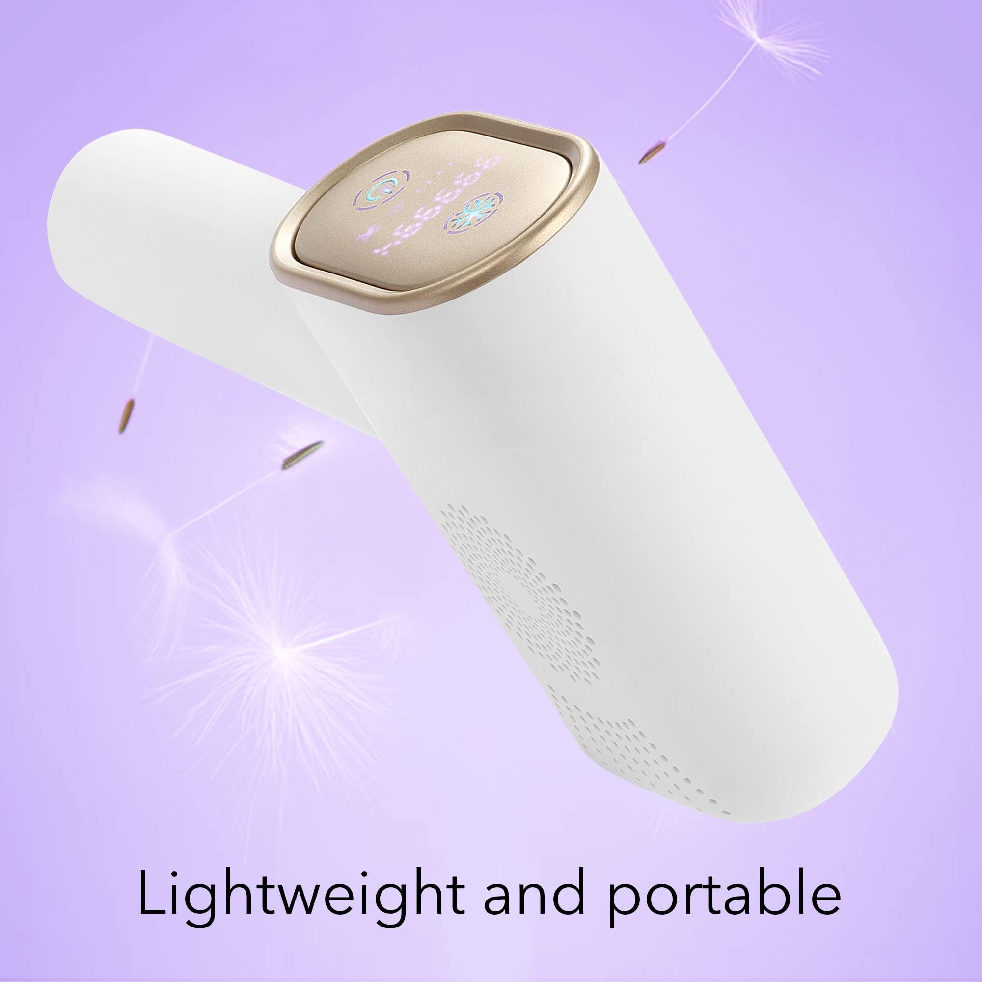Dartwood IPL Hair Removal Device- Laser Hair Removal for Women - with 5 Adjustable Energy Levels and Cooling Mode (White, 1 Pack)