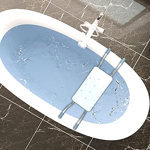 Timisea Bath Bench, Portable Bath Seat Shower Chair Shower Stool for Disabled, Senior Shower Safety Seating Elderly Shower | Transfer Bench for Bathtub, Fits Most Bath Sizes | with Non-Slip Surface