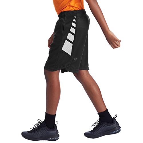 C9 Champion Boys' Basketball Shorts-8" Inseam, Ebony, S