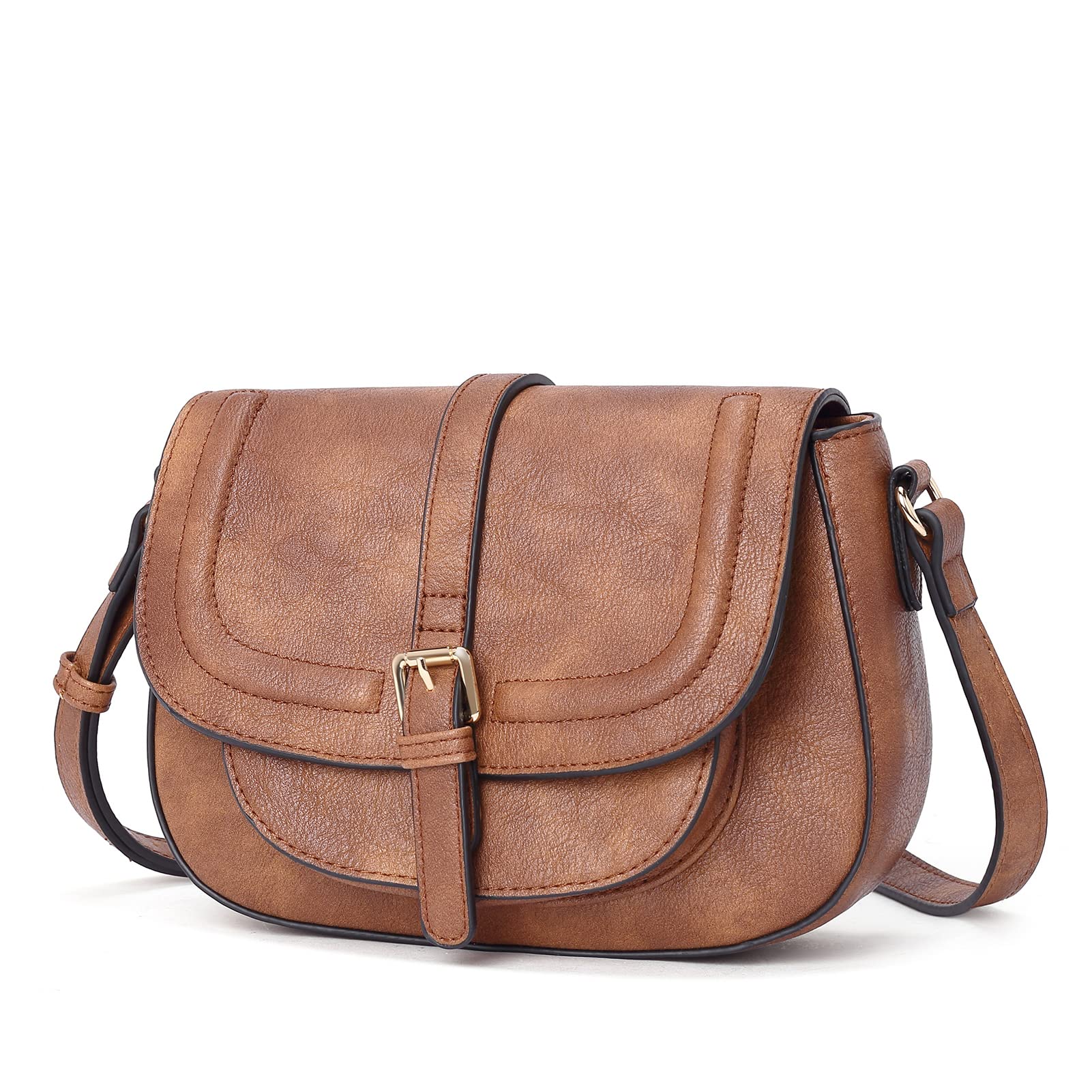 CLUCI Small Crossbody Bag for Women Clutch Handbag,PU Leather Shoulder Purse with Adjustable Strap