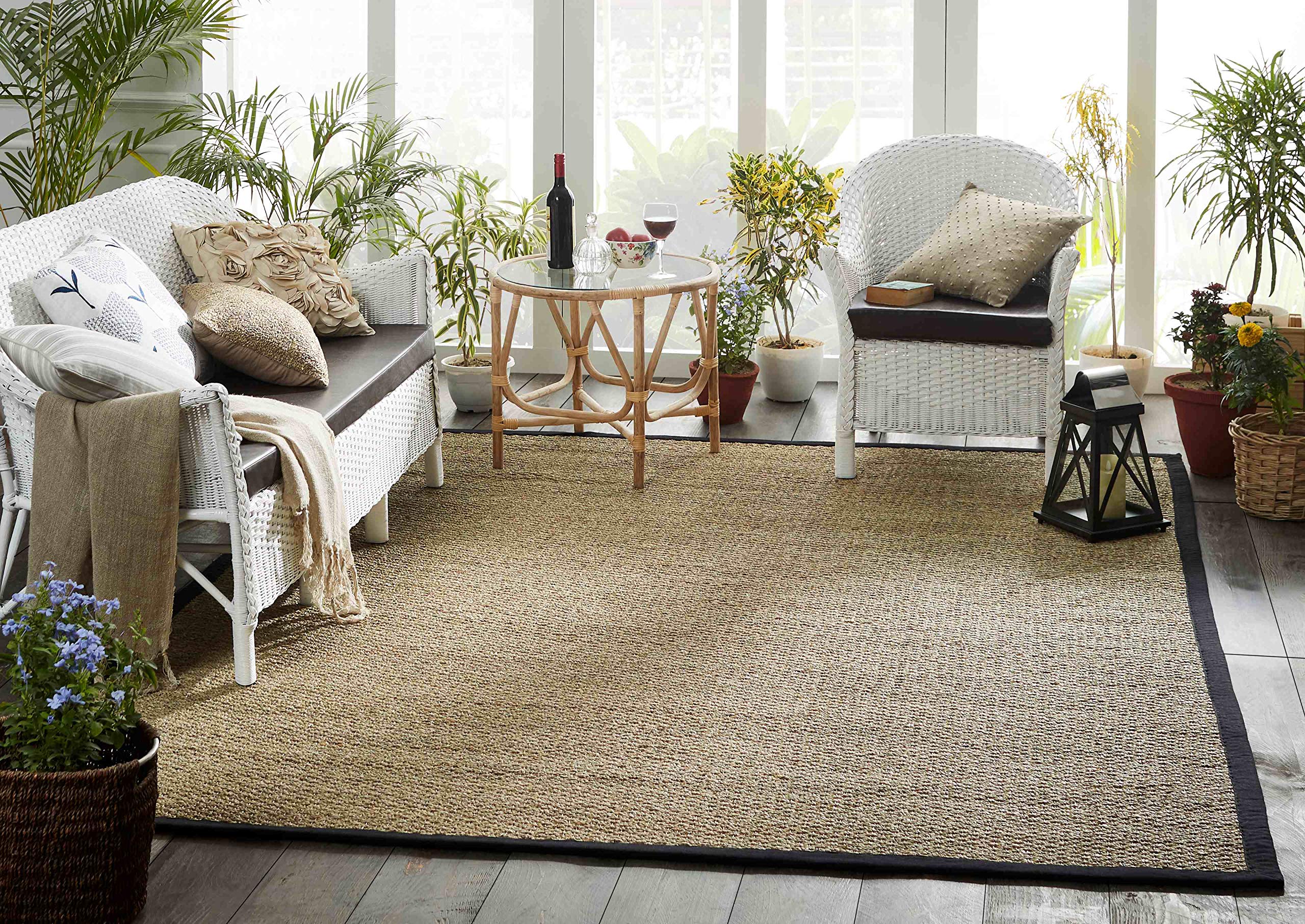 Chesapeake Seagrass Sage Rug, 7'3" x 9'3"