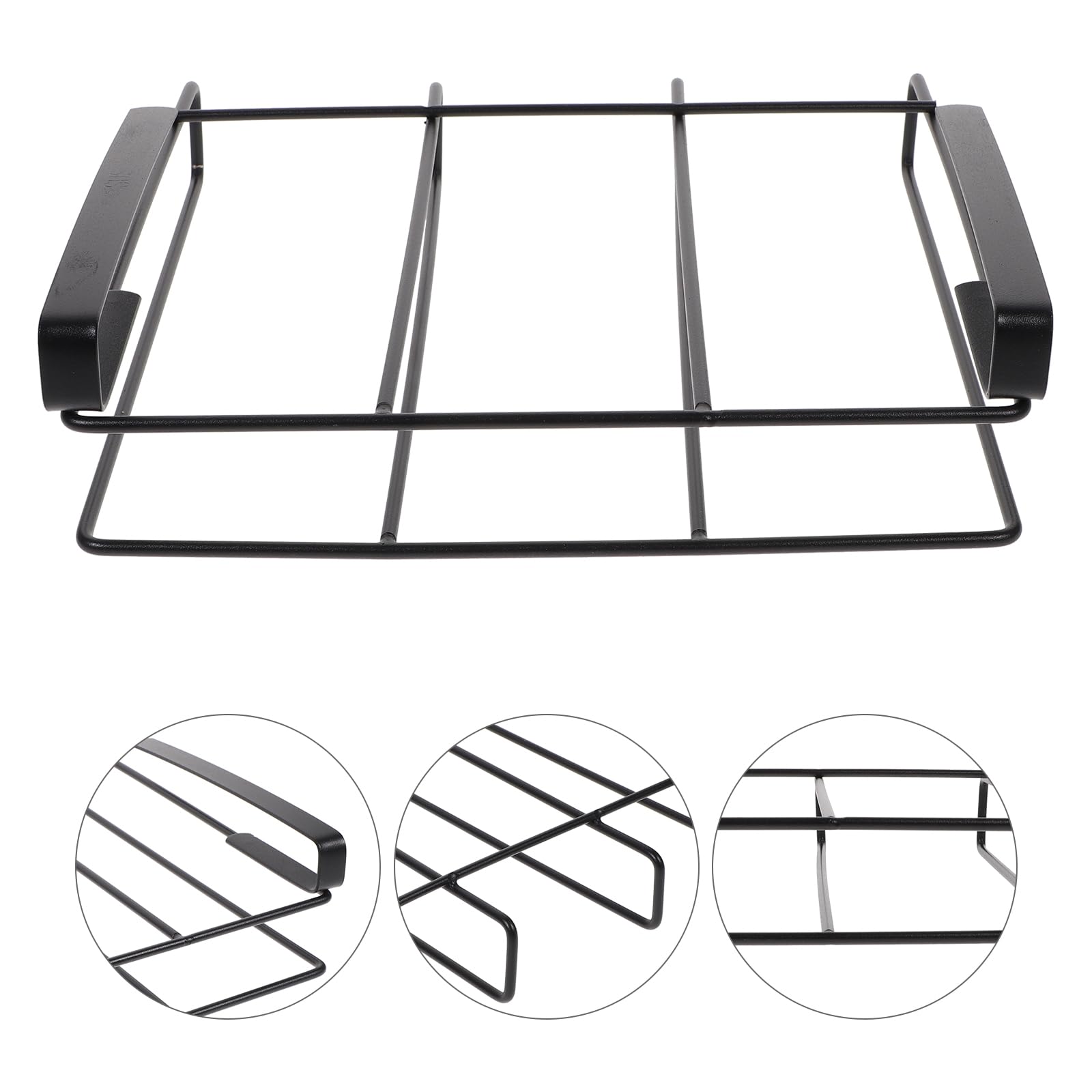 Cabinet Board Organizer Holder Rack : Housoutil Hanging Chopping Board Rack - Kitchen Utensils Brackets for Shelves - Hanger Stand Under Shelf Chopping Board Holder