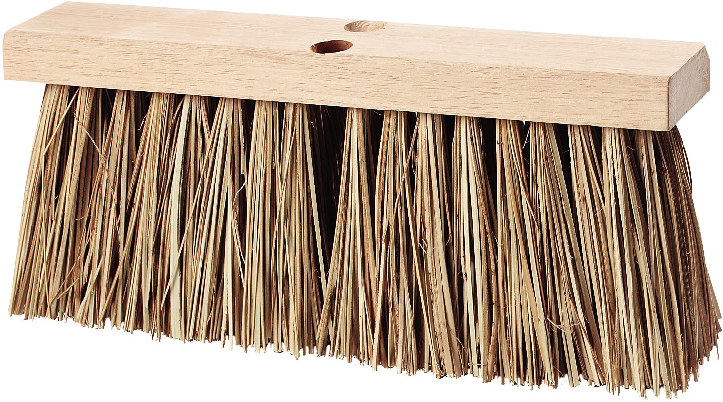 SPARTA 3621941600 Flo-Pac Hardwood Block Stalk Street Broom, Palmyra Bristles, 16" Block Size, 6-1/4" Bristle Trim (Pack of 12)