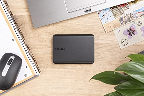 Toshiba Canvio Basics 4TB Portable External Hard Drive USB 3.0, Black - HDTB540XK3CA