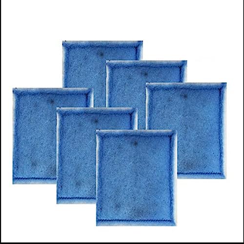 Think Crucial 6 Odor-Reducing Filter Cartridges - Compatible with Aqua-Tech EZ-Change 3 and Power Filters - 6 Pack