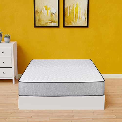 Mayton, 10-Inch Medium Firm High Density Foam Mattress, Comfortable Mattress for Cooler Sleep, Supportive & Pressure Relief, Full XL