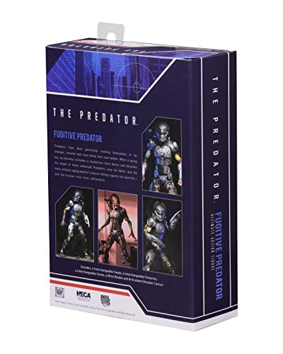NECA - Predator (2018) - 7" Scale Action Figure β Ultimate Fugitive Predator