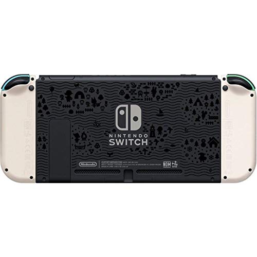 Newest Nintendo Switch - Animal Crossing: New Horizons Edition 32GB Console ,Green and Blue Joy-Con, 6.2" Multi-Touch 1280x720 Display, WiFi, Bluetooth, HDMI and GalliumPi 10-in-1 Case