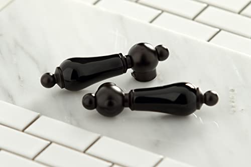 Kingston Brass KS1175PKL Duchess Bridge Kitchen Faucet, 8-3/4" In Spout Reach, Oil Rubbed Bronze