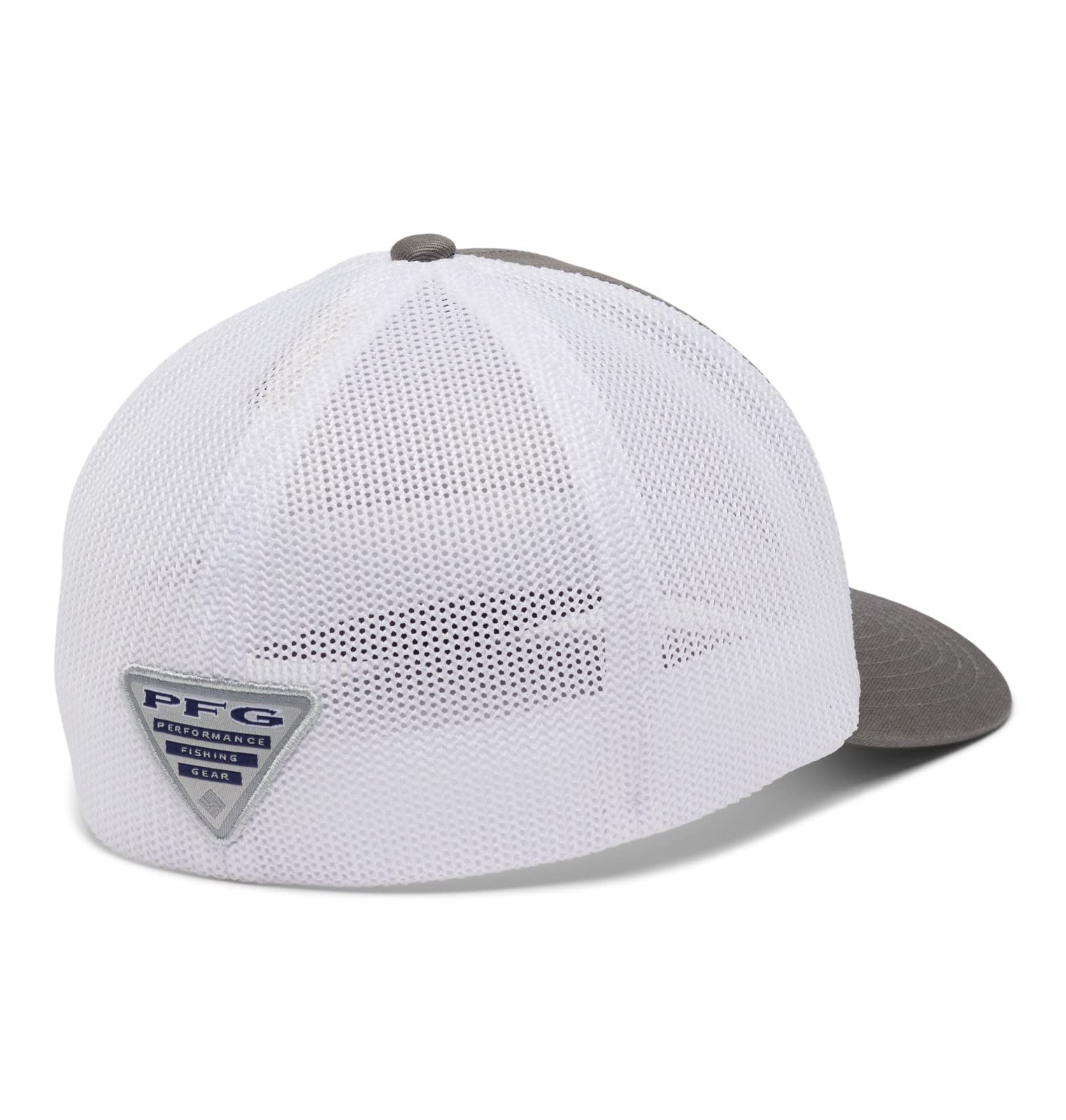 Columbia Unisex PFG Hooks Mesh Ball Cap - Low, Titanium/Silver, Small/Medium