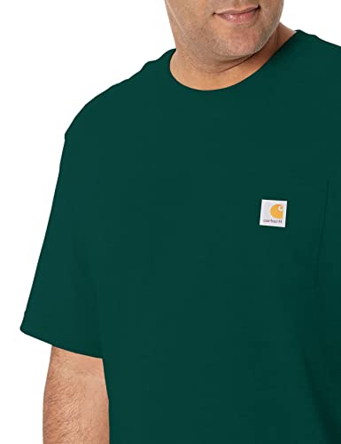 CarharttMenLoose Fit Heavyweight Short-Sleeve Pocket T-ShirtHunter GreenX-Large