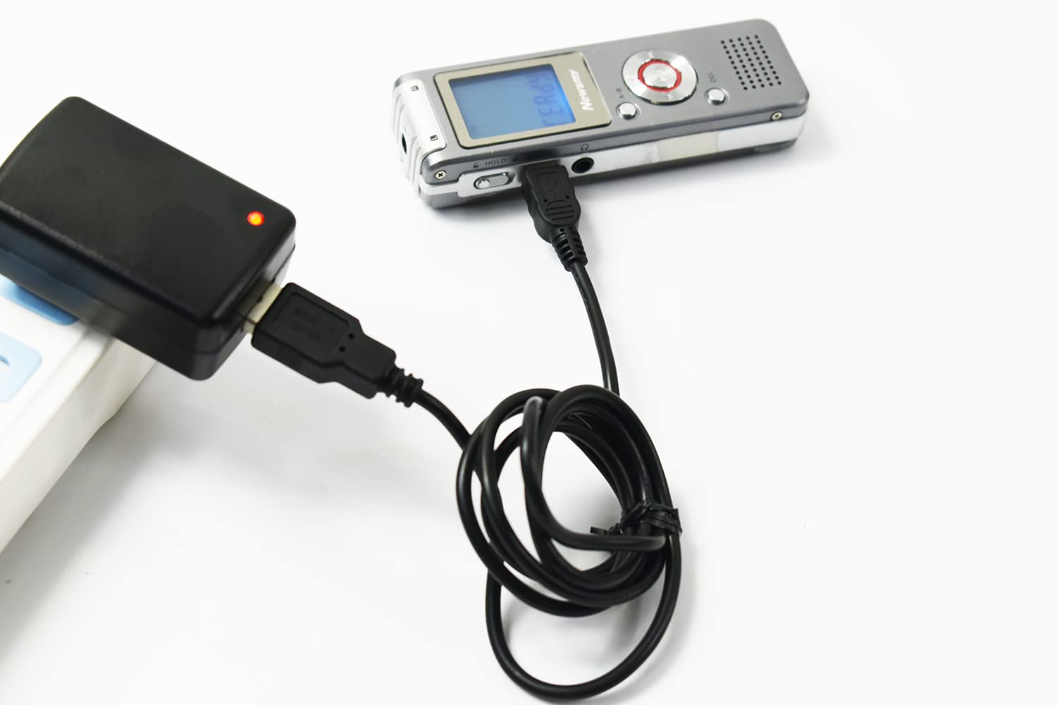 DC 5V Adapter,Mini USB Cable AC DC Adapter Mini B DC Cord for Scan Radio,Record, T1 Calculator,Blue Dnowball Mic, MP3,Camera,Tablet,Hub,DVR, ps3 Controller,Black
